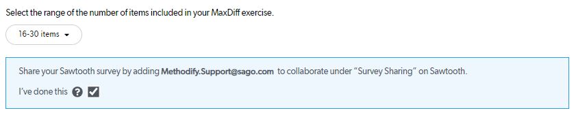 MaxDiff powered by Sawtooth – Methodify